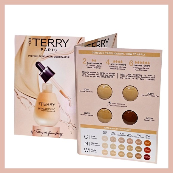 Makeup | 2 X By Terry Hyaluronic Hydra Foundation Sample Try Neutral ...
